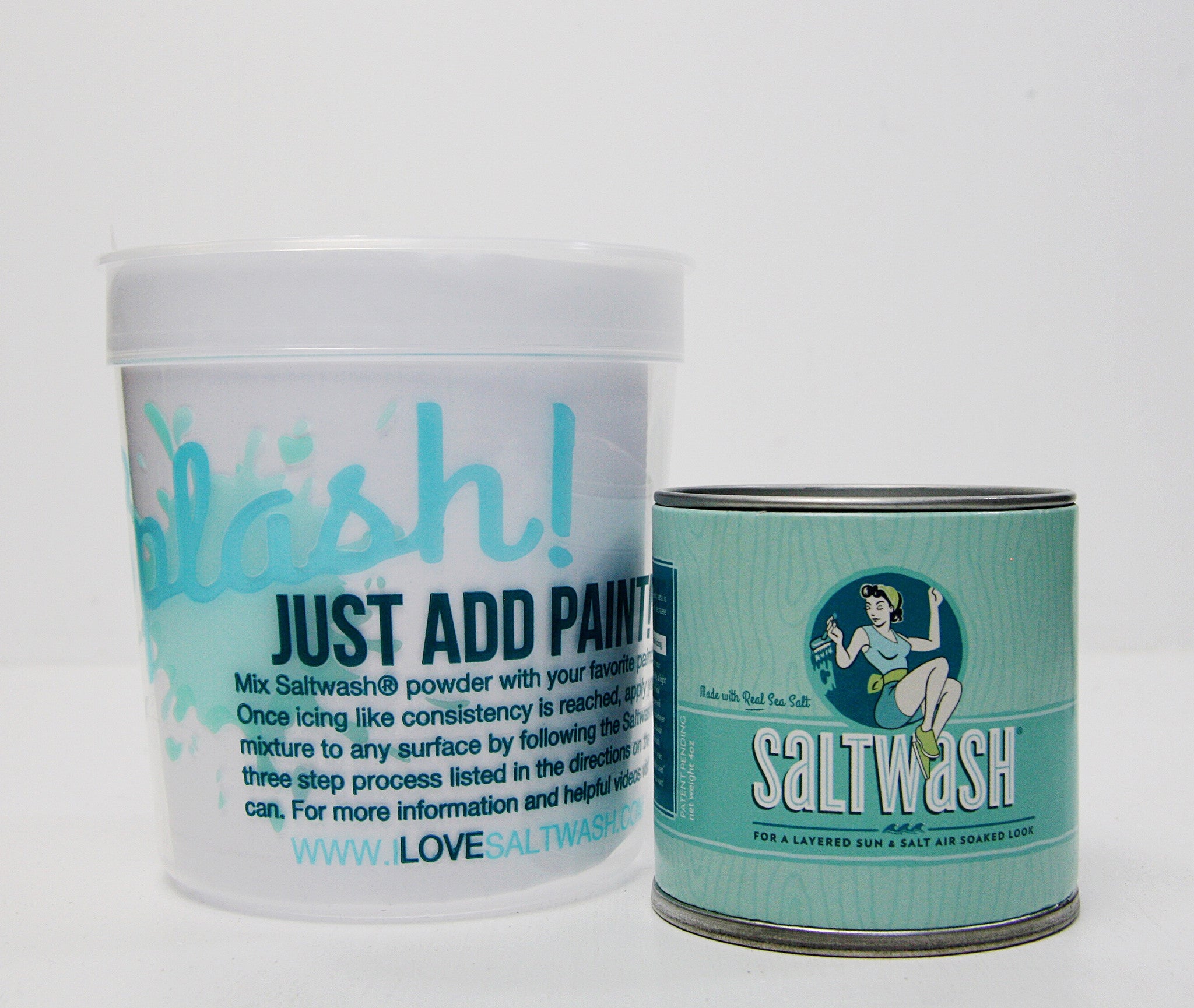 Saltwash® Powder 4-oz Splash!™ Can & FREE Mixing CUP! & Shipping Inclu ...